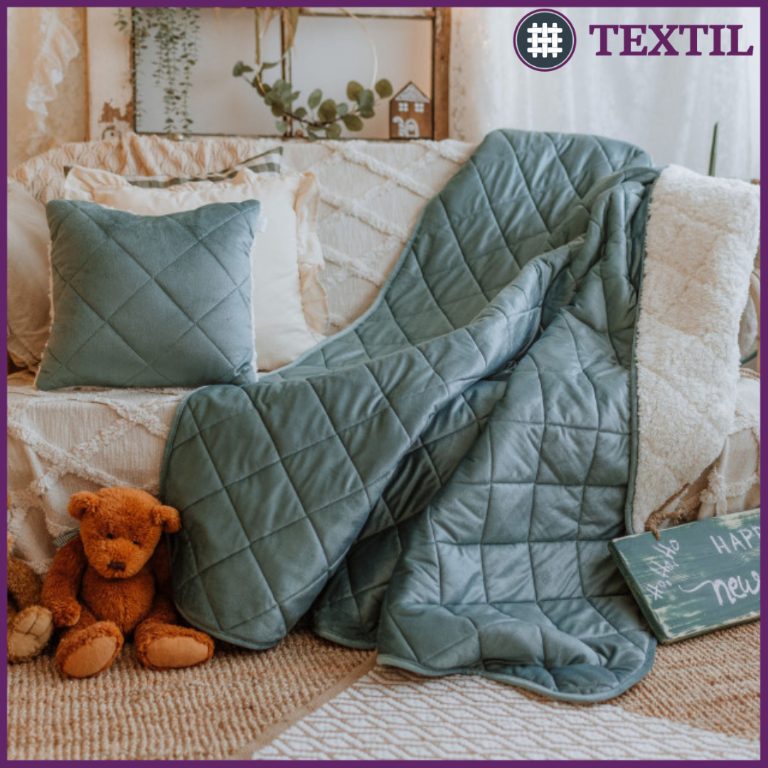 Štep deka Laura mint | TEXTIL LT DOO